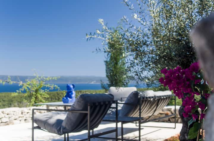 Highgarden-remote Eco Stone Home - Brač