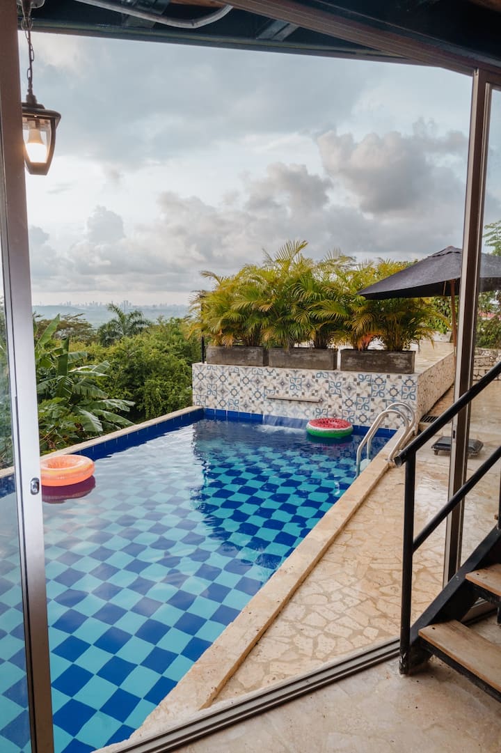 Chalet Campestre Con Piscina Privada Vista Mágica - Turbaco