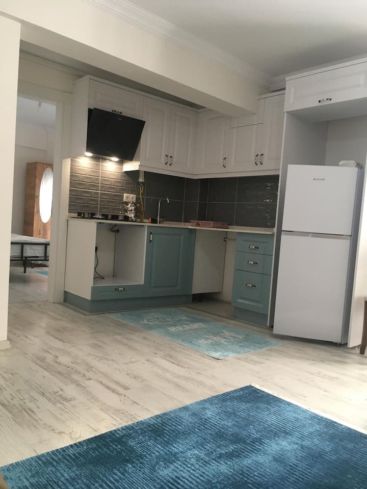 1+1 Full Eşyalı Daire – Plaja 1 Dk Yürüme Mesafesi - Dikili