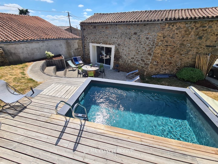 La Grange – Gîte Avec Piscine Proche Puy Du Fou - Les Epesses