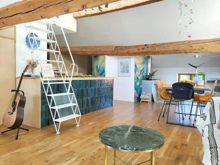 Appartement Atypique Sur Les Toits De Lyon - Lyon