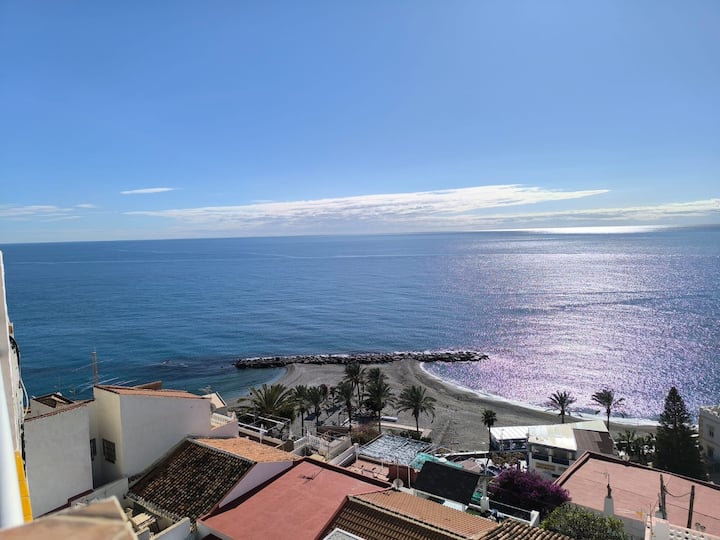 Terraza Y Mar - Castell De Ferro - Costa Tropical