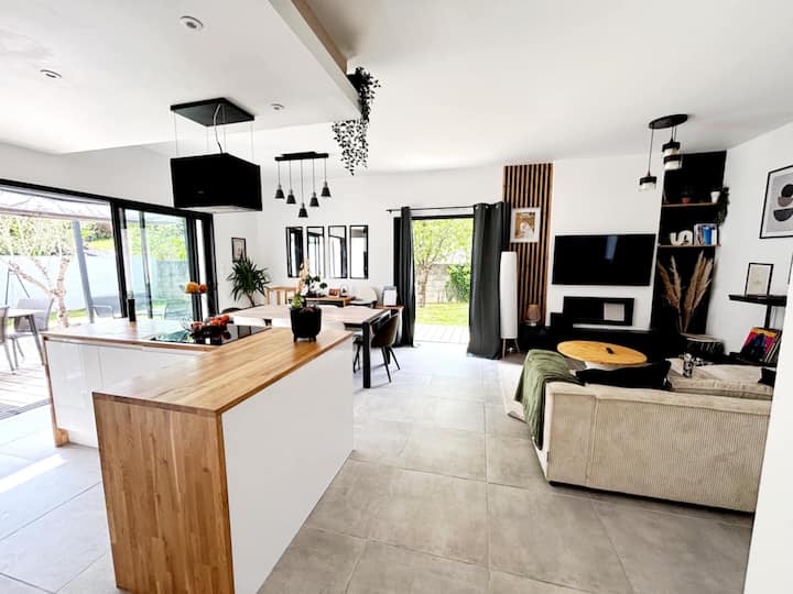 Zéphyr : Maison Jacuzzi - Nantes - Aéroport - Bouguenais