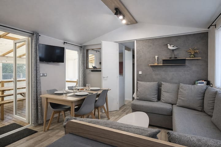 Nid D Evasion Mobilhome 6 Pers Terrasse Piscine - Vendée