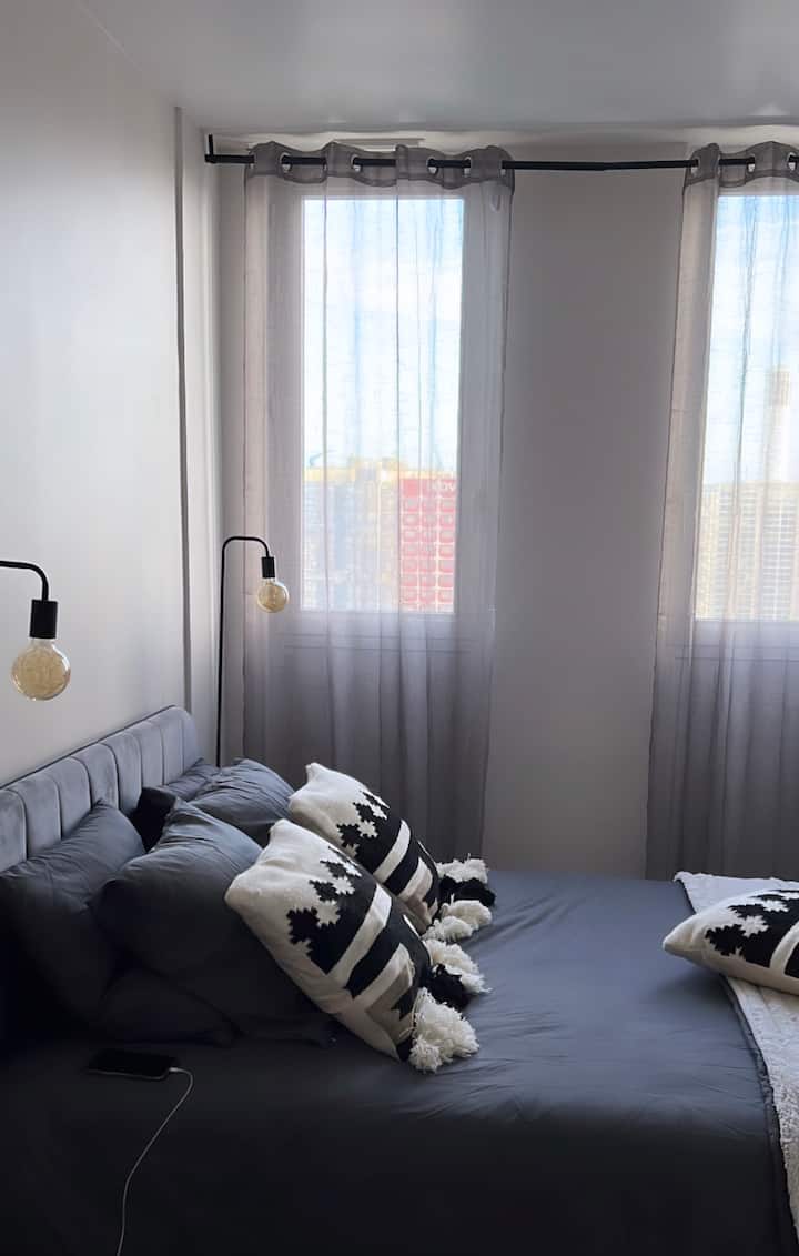 T2 Avec Vue Imprenable Sur Paris - Aquaboulevard