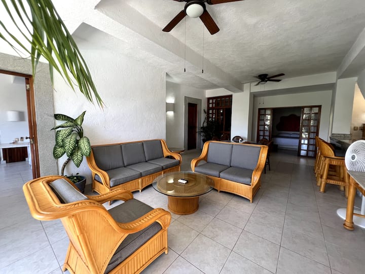 Depa Con Luz Natural Y Espacio - Acapulco