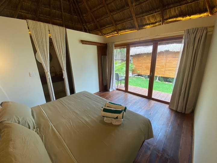 Lagoon Partial View Full Garden - Bacalar