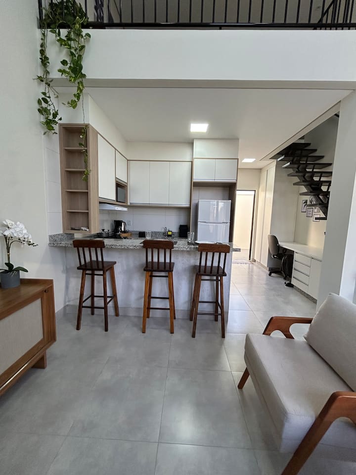 Loft Moderno E Aconchegante - Primavera do Leste