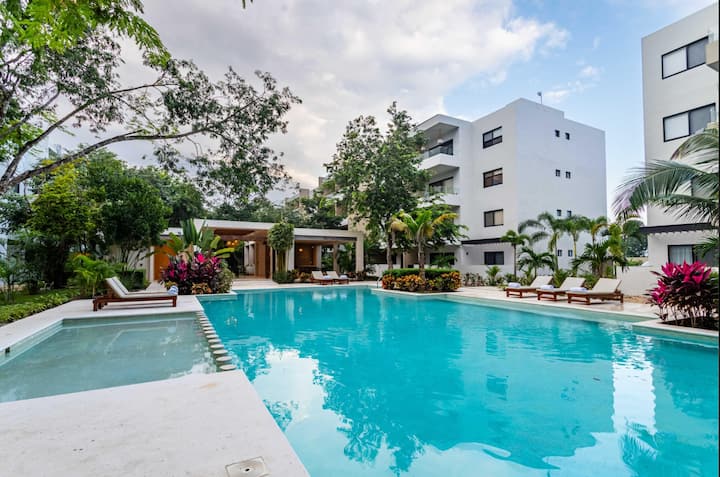 New Apartment/luxury/10 To Beach - Riviera Maya