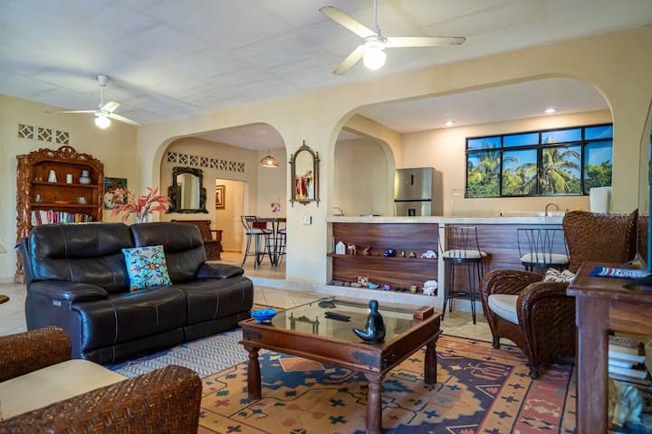 Jungle Views! Spacious 2bd Near Los Ayala Beach - Los Ayala