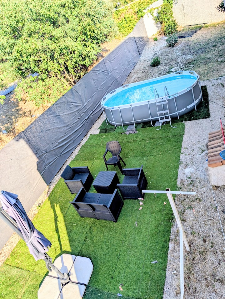 House Brava - Maison Et Jardin Arboré Vitrolles - Marignane