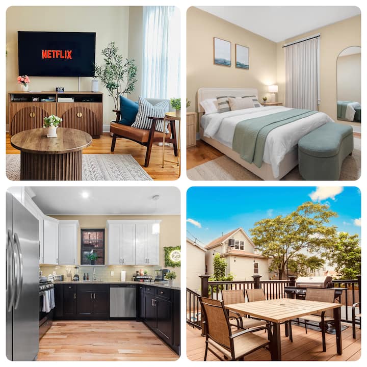 Modern Chic 2b2b King Suite • 20 Min Manhattan Nyc - New York City