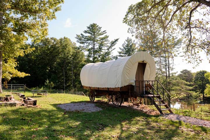 Covered Wagons West - Rugby, TN
