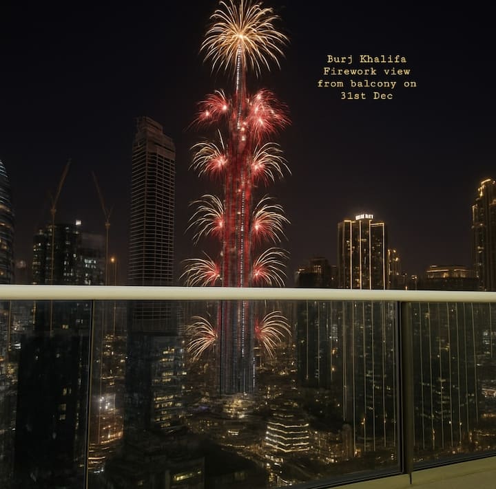 Burj Khalifa Fireworks, 15 Mins Walk To Dubai Mall - Dubai