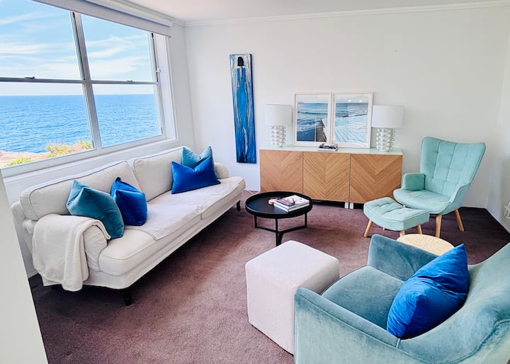 Bondi Beach Cliffside - 2 Bed/bath Ac & Parking - Bondi Beach