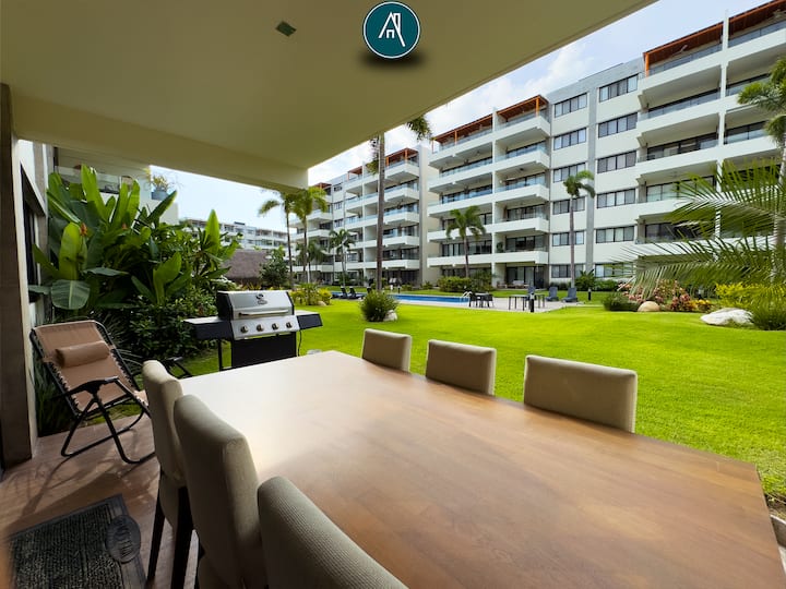 Puertarena Nuevo Vallarta | 2 Br Planta Baja Condo - Nuevo Vallarta