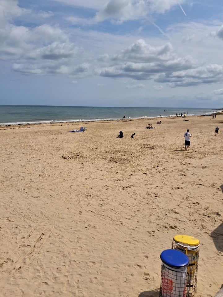App 600 M La Plage Indépendant - Courseulles-sur-Mer