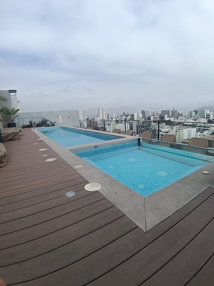 Miraflores 1 Dormitorio. Departamento Acogedor. - Lima