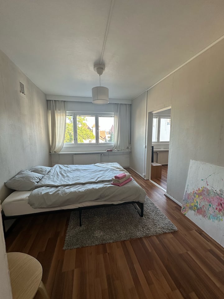 Cozy Two-room Apartment In City Center W/park View - Turku