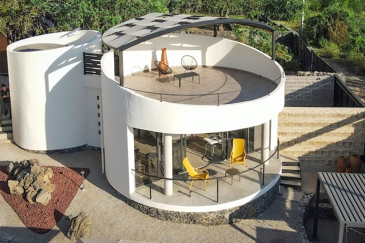 Villa C/wifi•rooftop•piscina• Asador •Terraza•e - Tepoztlán