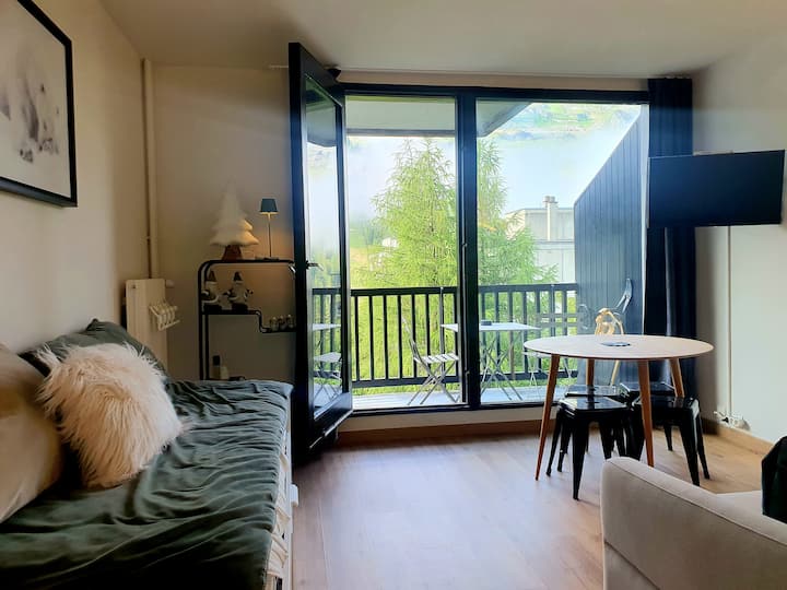 Studio Sud Avec Balcon - Sixt-Fer-à-Cheval