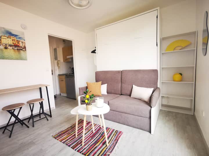 Studio Little Sun I Tout à Pied I Détente Et Plage - Fréjus