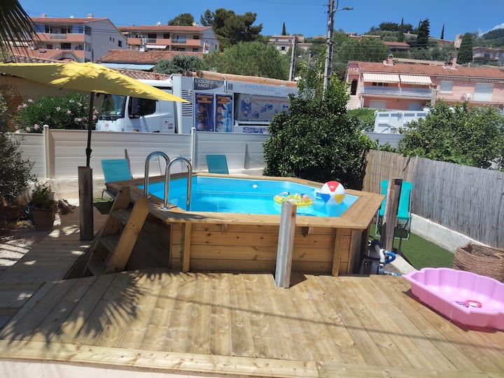 Villa Liz - Piscine & Jardin - Six-Fours-les-Plages