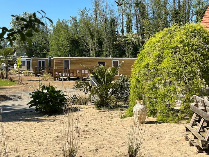 L'orangeade Mobil Home Relooké - Ouistreham