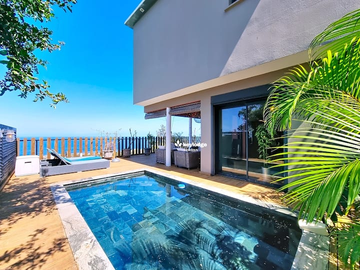 Villa Tropical View, 160m² Avec Piscine à St-leu - Saint-Leu