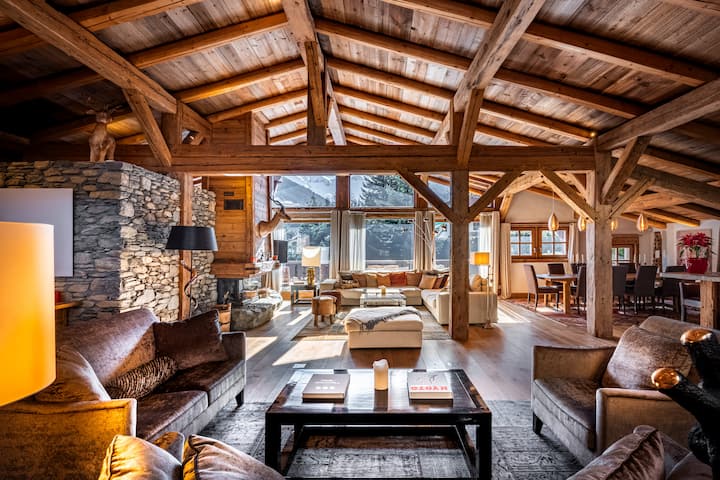 Splendide Chalet Au Mont-d'arbois - Megève