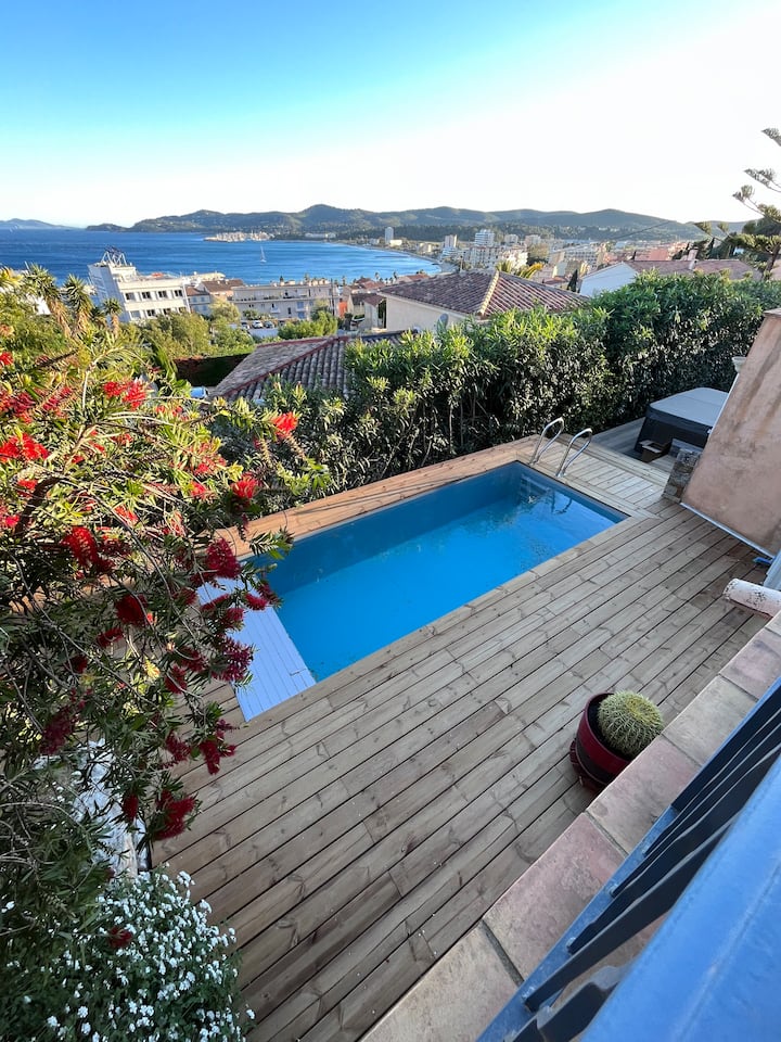 Villa Samba - Vue Mer, Piscine, 5&nbsp;Mn Plage - Le Lavandou