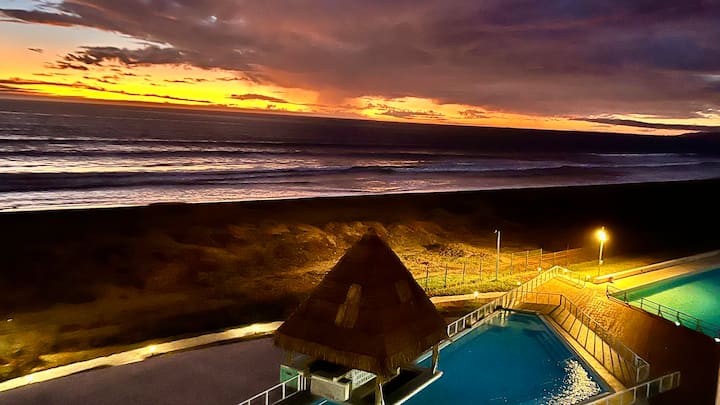 Frente Al Mar- Playa Privada+ Laguna Y Piscinas - La Serena