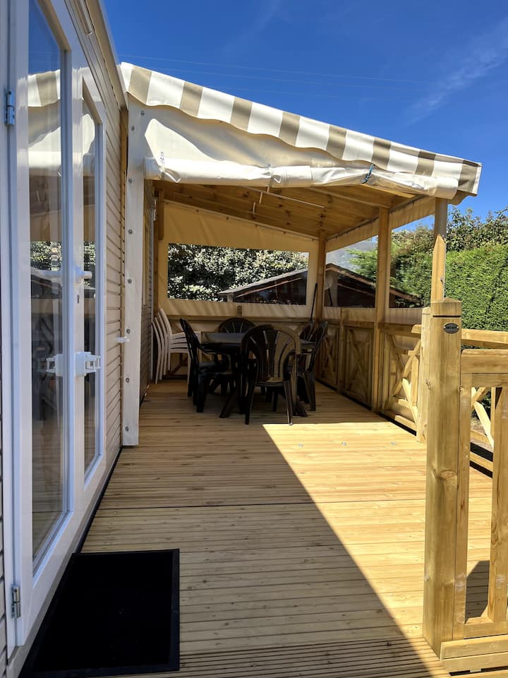 Location Mobil Home éTat Neuf 6 Personnes - Hauteville-sur-Mer
