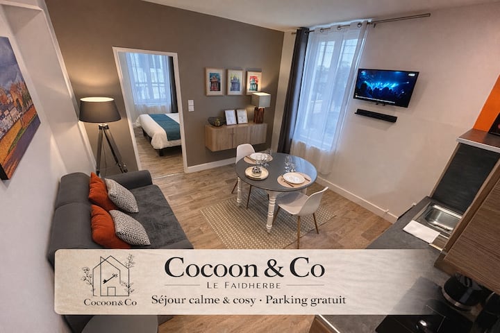 Le B - Cocoon & Co Faidherbe - Style Appart Hôtel - Nevers