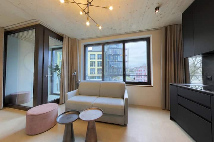 Modern 1 Bed, Eco-friendly & Sustainable Residence - Lucerne