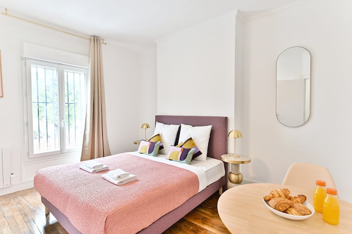 Studio Cosy Proche De La Capitale -Montreuil - Iii - Parc des Expositions Paris le Bourget