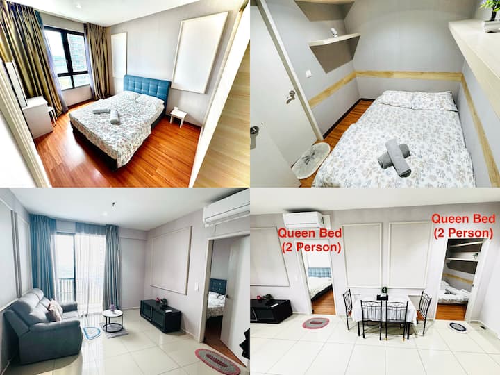 Hyde Tower, 2bedroom + Family Suite, Entire Unit. - Shah Alam