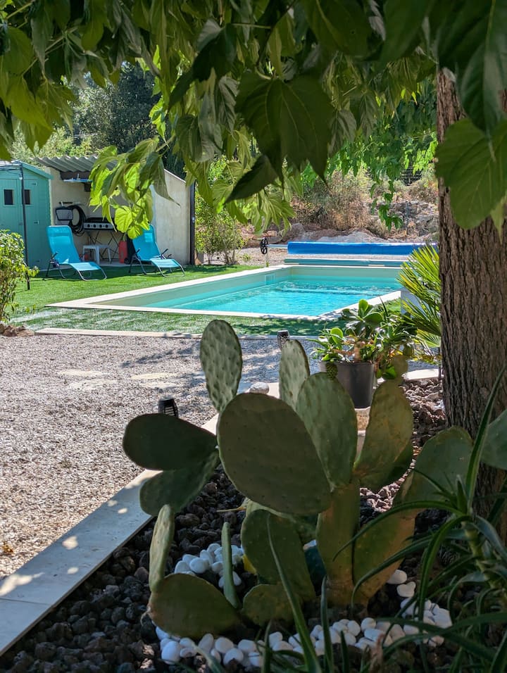 Au Cœur De La Provence Verte T2 Cosy Piscine - Brignoles