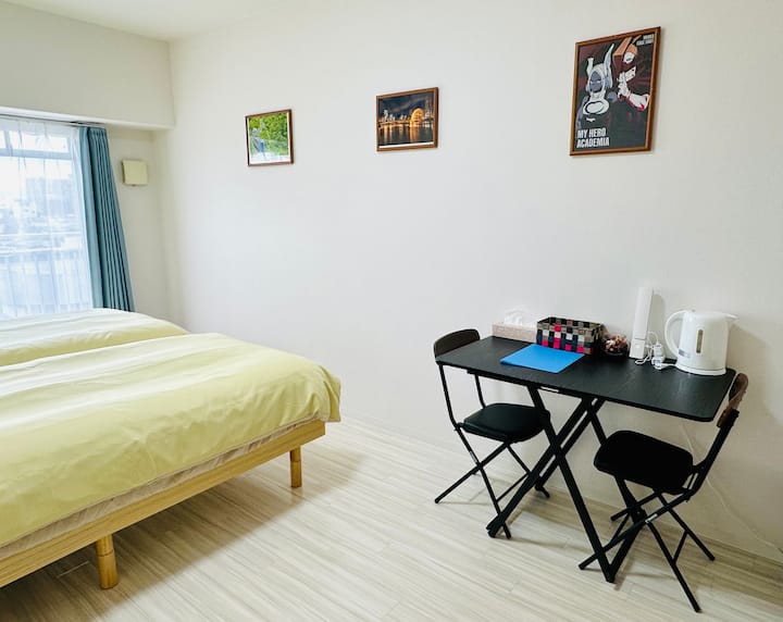 607/新装open 部屋28㎡/鶴橋駅/無料レンタル自転車 - Osaka