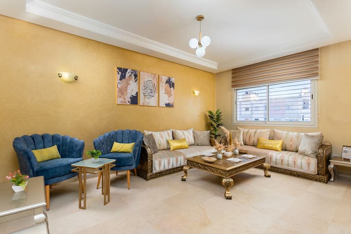 Calme & Privé | Fibre Rapide | Stade à Côté | 2ch - Agadir