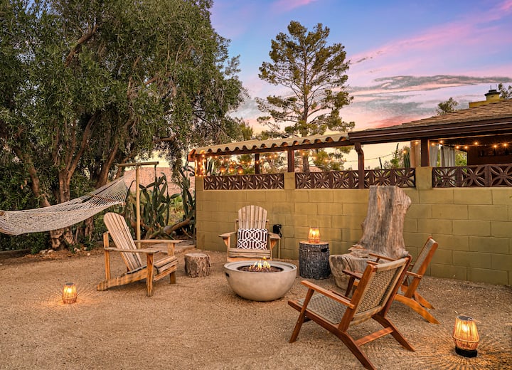 Cowboy Modern | Dual-suite Retreat+hot Tub Near Jt - Morongo Valley, CA