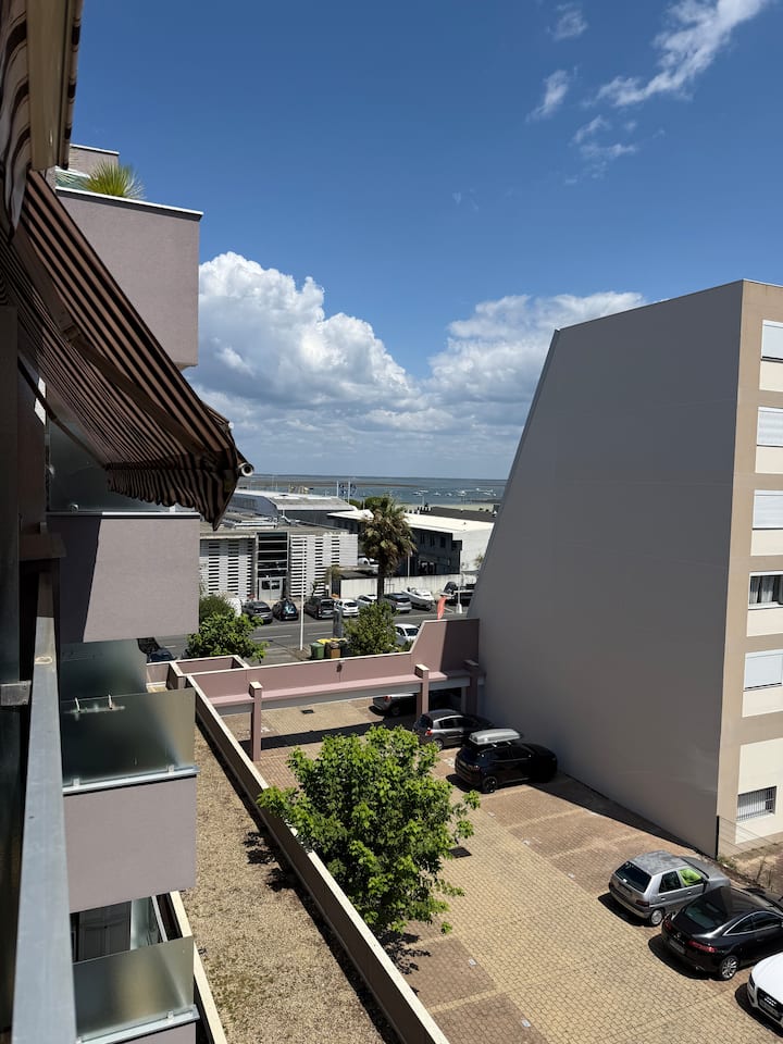 Studio Vue Mer, Terrasse Et Parking, Proche Plage. - Bassin d'Arcachon