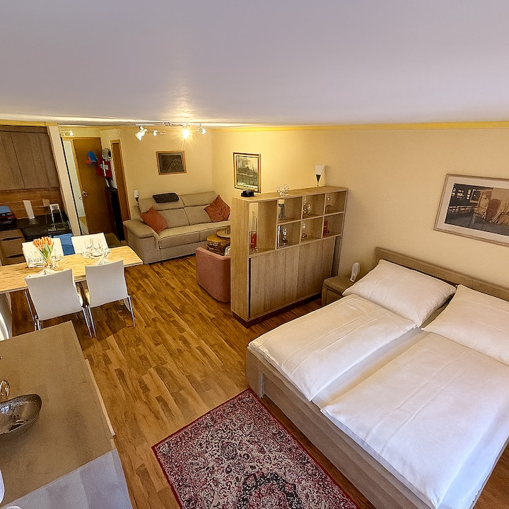 Studio Au Pied Des Pistes Avec Balcon + Vue Alpine - Adelboden