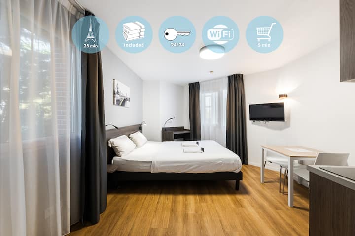 Cosy Marne - Studio Confort - Accès Paris Rapide - Nogent-sur-Marne