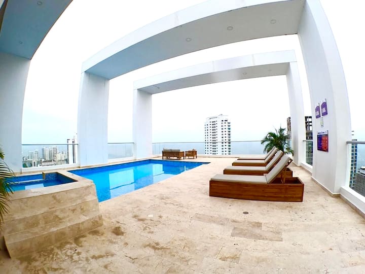 Beach Duplex With Pool #1 (1/2) - Cartagena