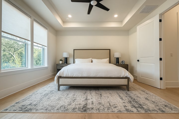 Executive 1br | King Bed • Workspace • Near Avalon - Alpharetta, GA
