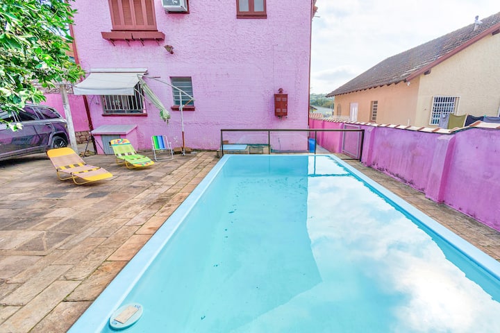 Maison Rosé: Piscina, Lareira & Banheira - Porto Alegre