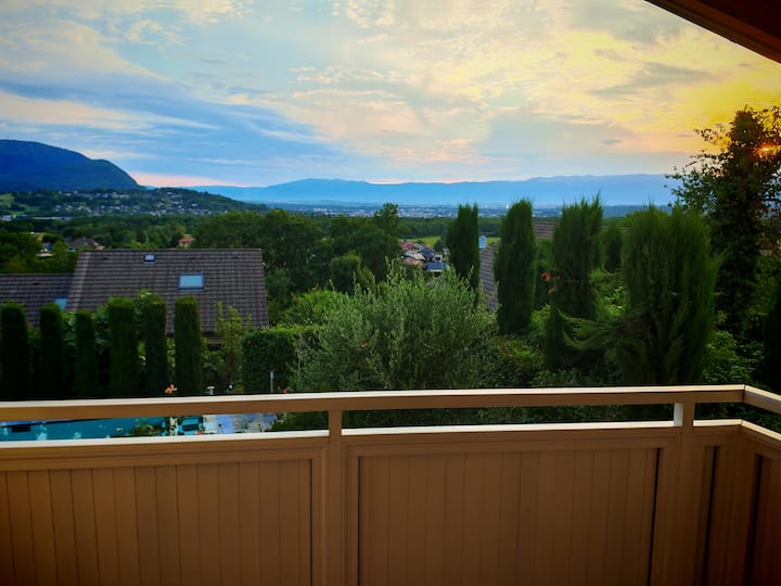 L'appartement Cosy De Lossy Avec Vue Sur Genève - Annemasse