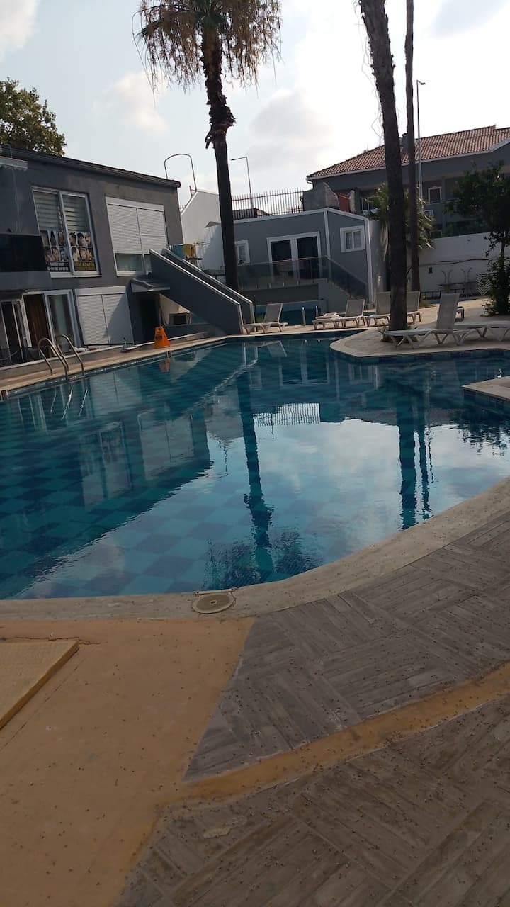 Plaja 5 Dakika Mesafede Daire - Side