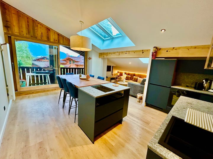 Appart. Vue Mont-blanc - Chamonix-Mont-Blanc